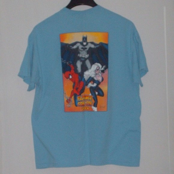 Comic Con | Shirts | Florence Comic Con 24 Doublesided Tshirt | Poshmark